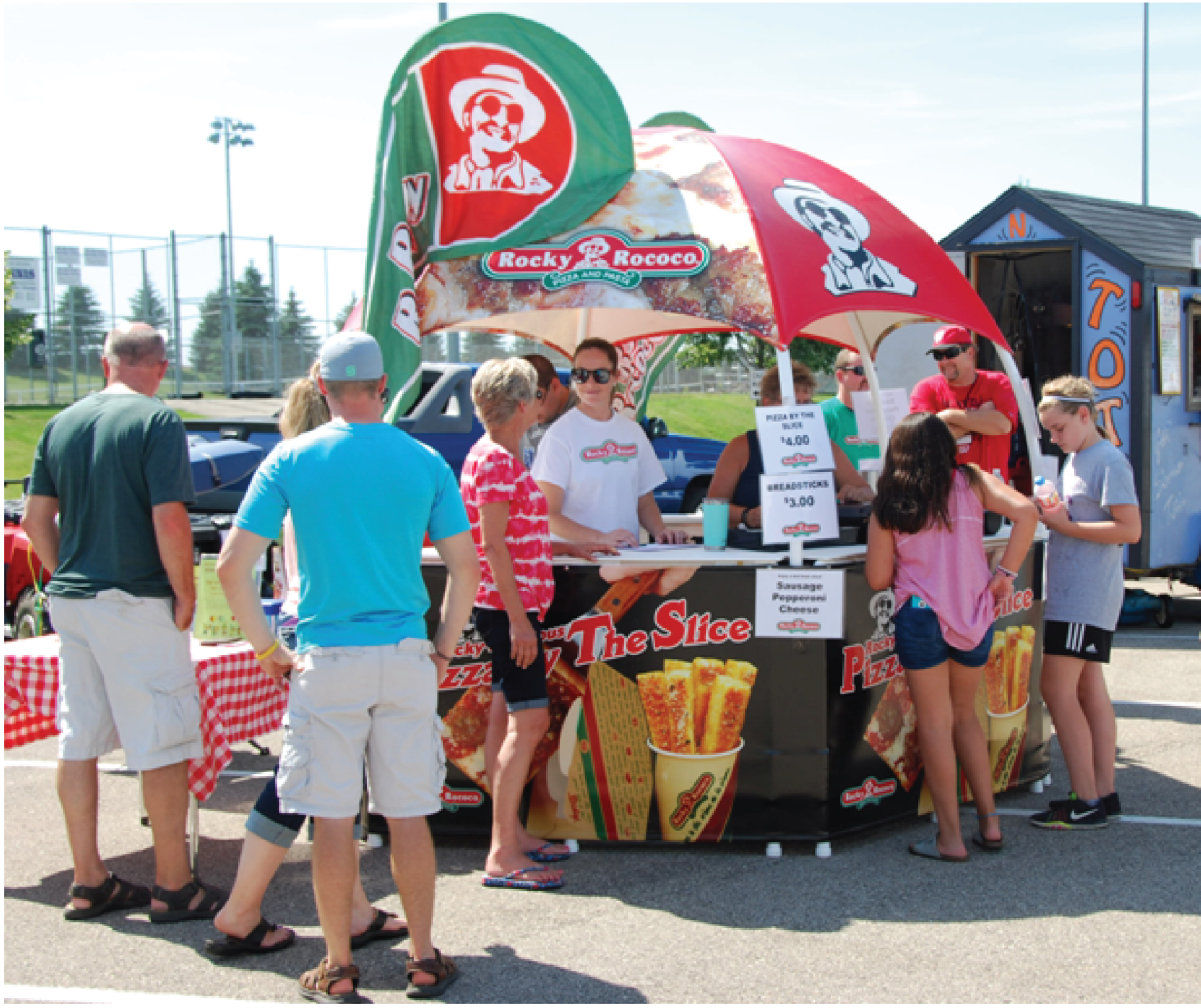 Community Programs - Rocky Rococo Pizza and Pasta