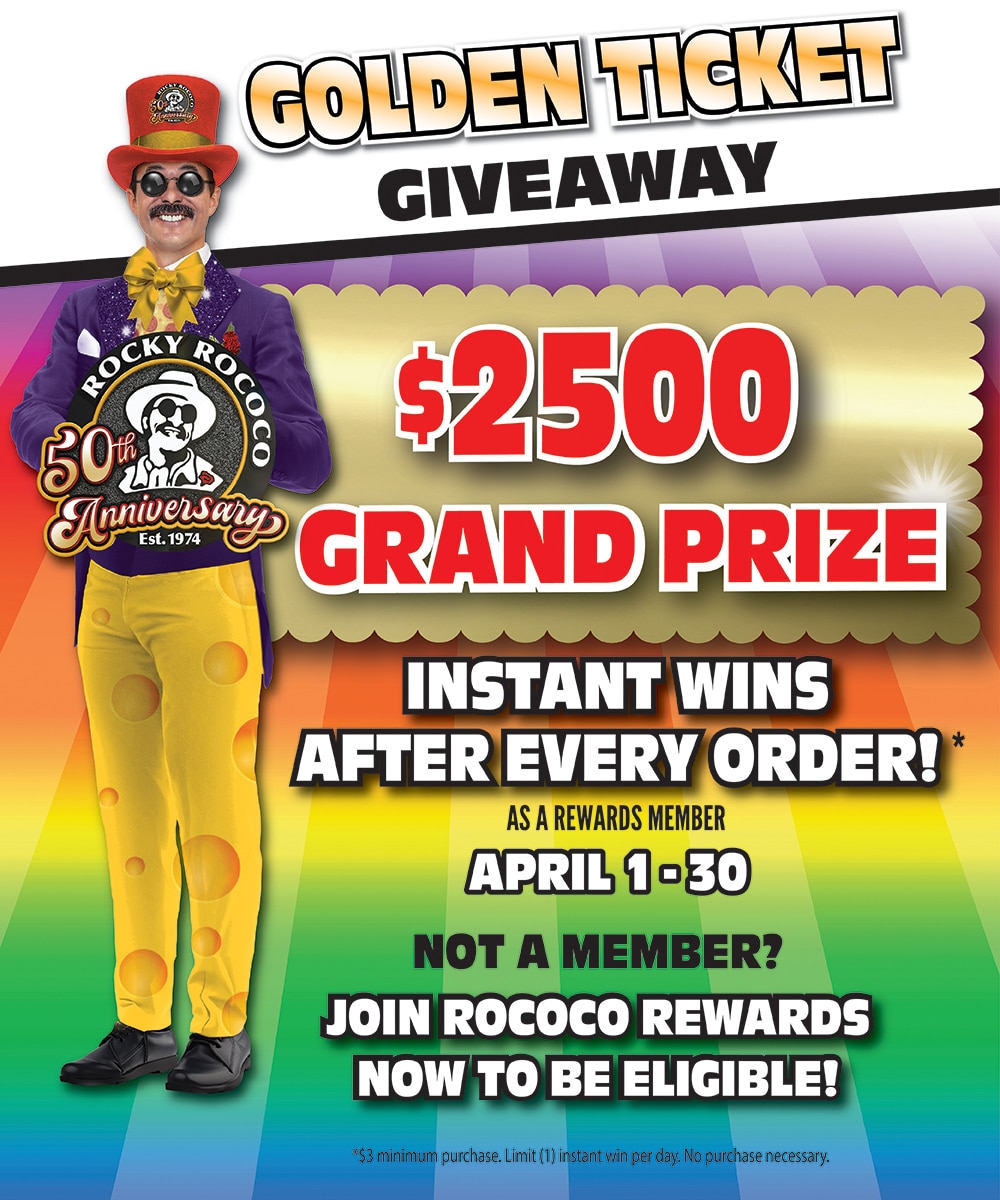 Contest - Rocky Rococo Pizza and Pasta